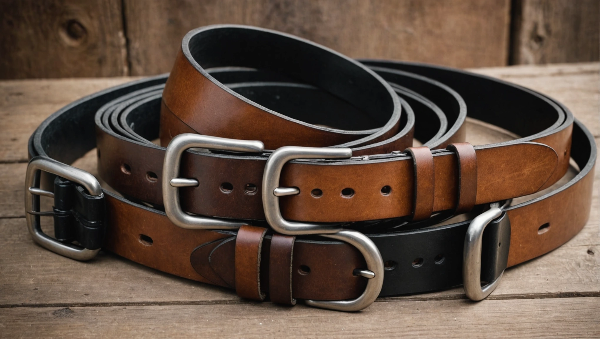 Style et Durabilité : Ceintures en Cuir Épais pour Homme
