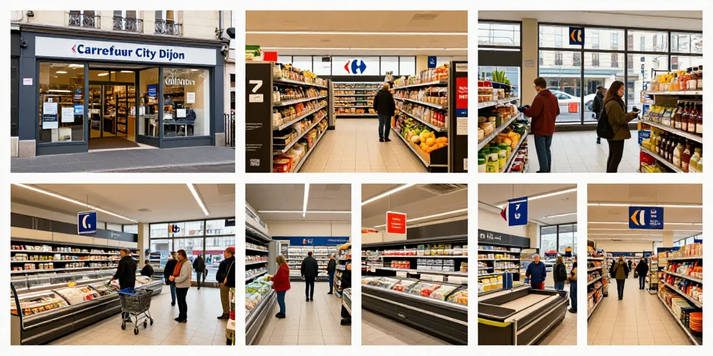 Photos de Carrefour City Dijon, 8 vues pour se repérer